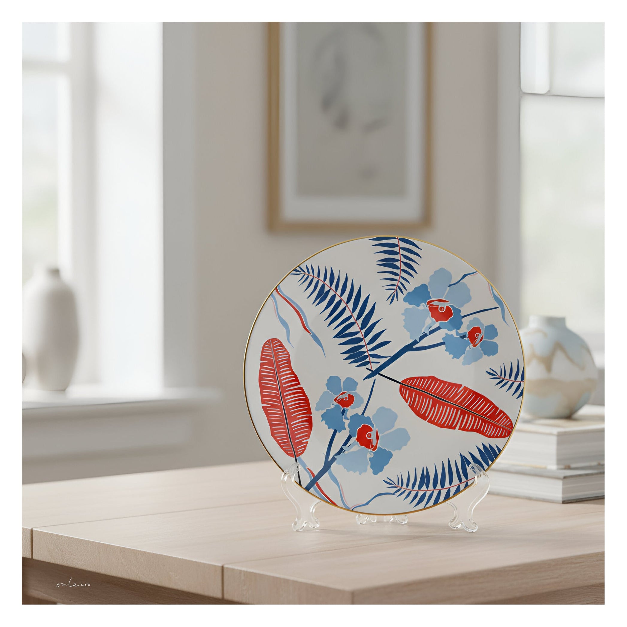 Bone China Plates | Singapore Inspired Gifts & Collectables | Onlewo ...