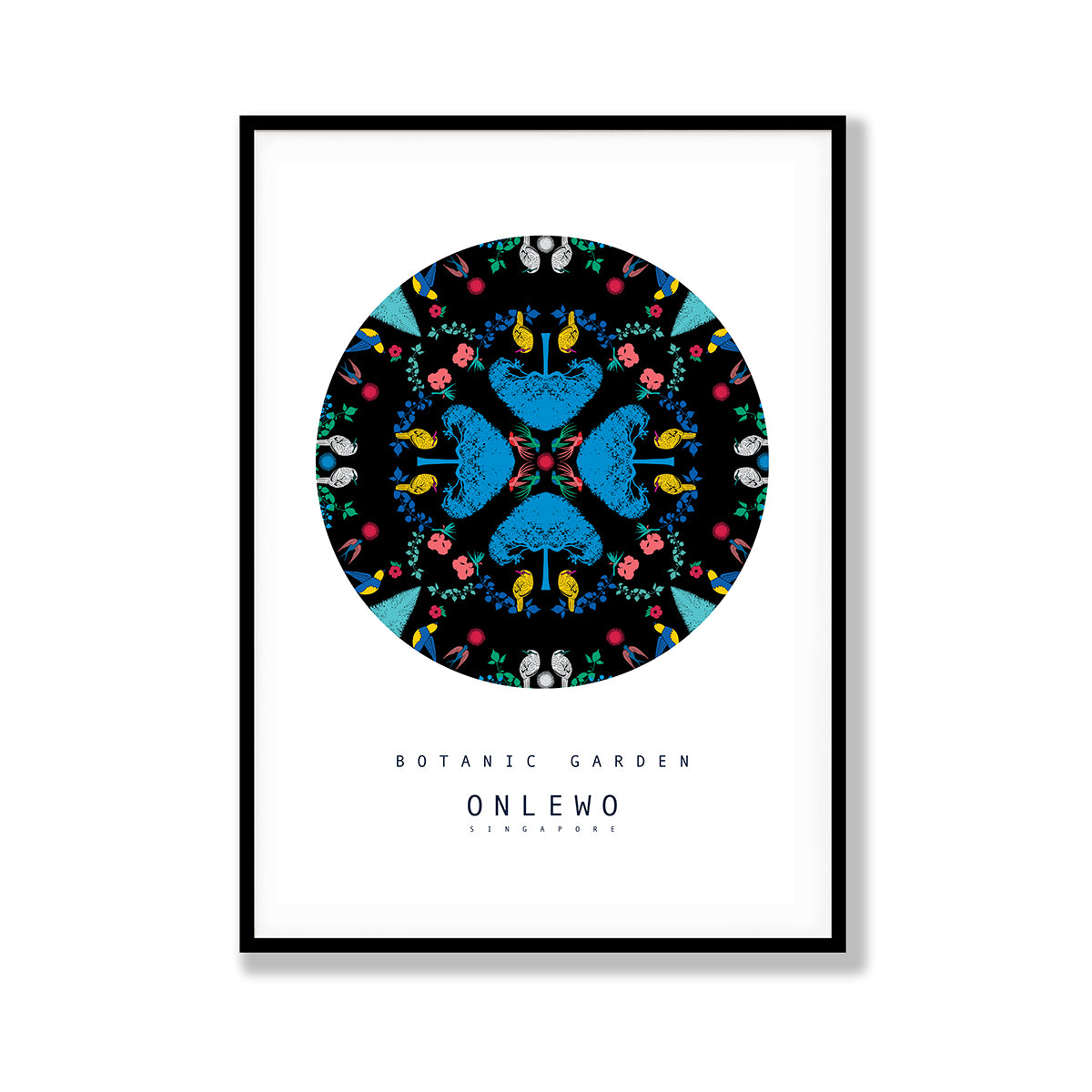 Singapore Gift - ‘Botanic Garden’ POSTER — Onlewo Pte Ltd