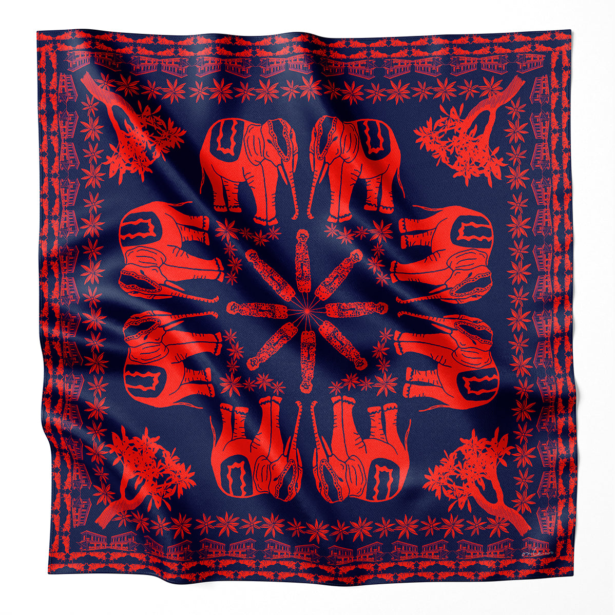 Singapore Silk Scarfs | Thoughtful Gifts & Heritage Gifts | Onlewo ...