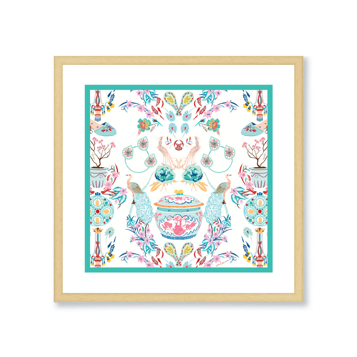 ‘PERANAKAN STORY’ Framed Print | Peranakan-Inspired Gift | Onlewo ...