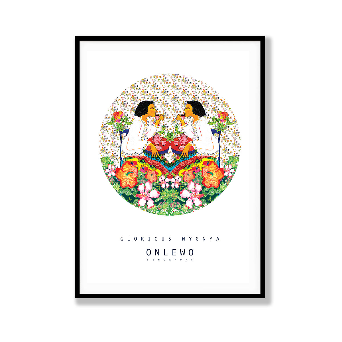 ‘GLORIOUS NYONYA’ Poster | Heritage Decor & Souvenir Gift | Onlewo ...