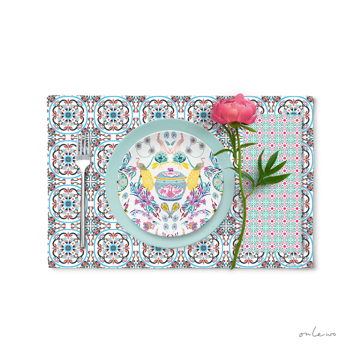 'PERANAKAN STORY' Bone China Plate | Peranakan Gifts | Onlewo — Onlewo ...