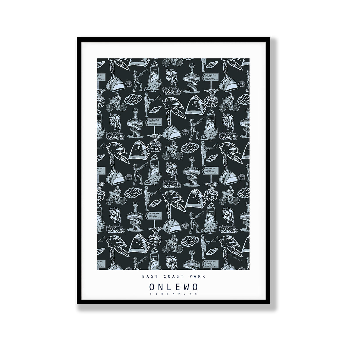‘EAST COAST PARK’ Poster | Souvenir & Farewell Gift | Onlewo — Onlewo ...