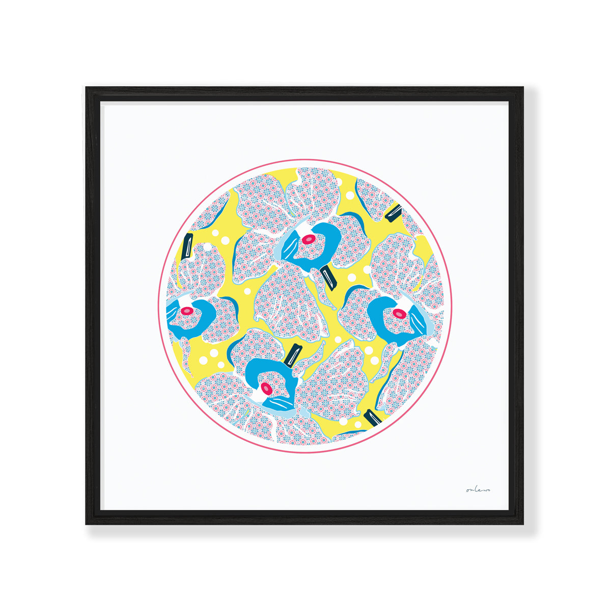 ‘PERANAKAN ORCHID’ Framed Print | Singapore-Inspired Gift | Onlewo ...