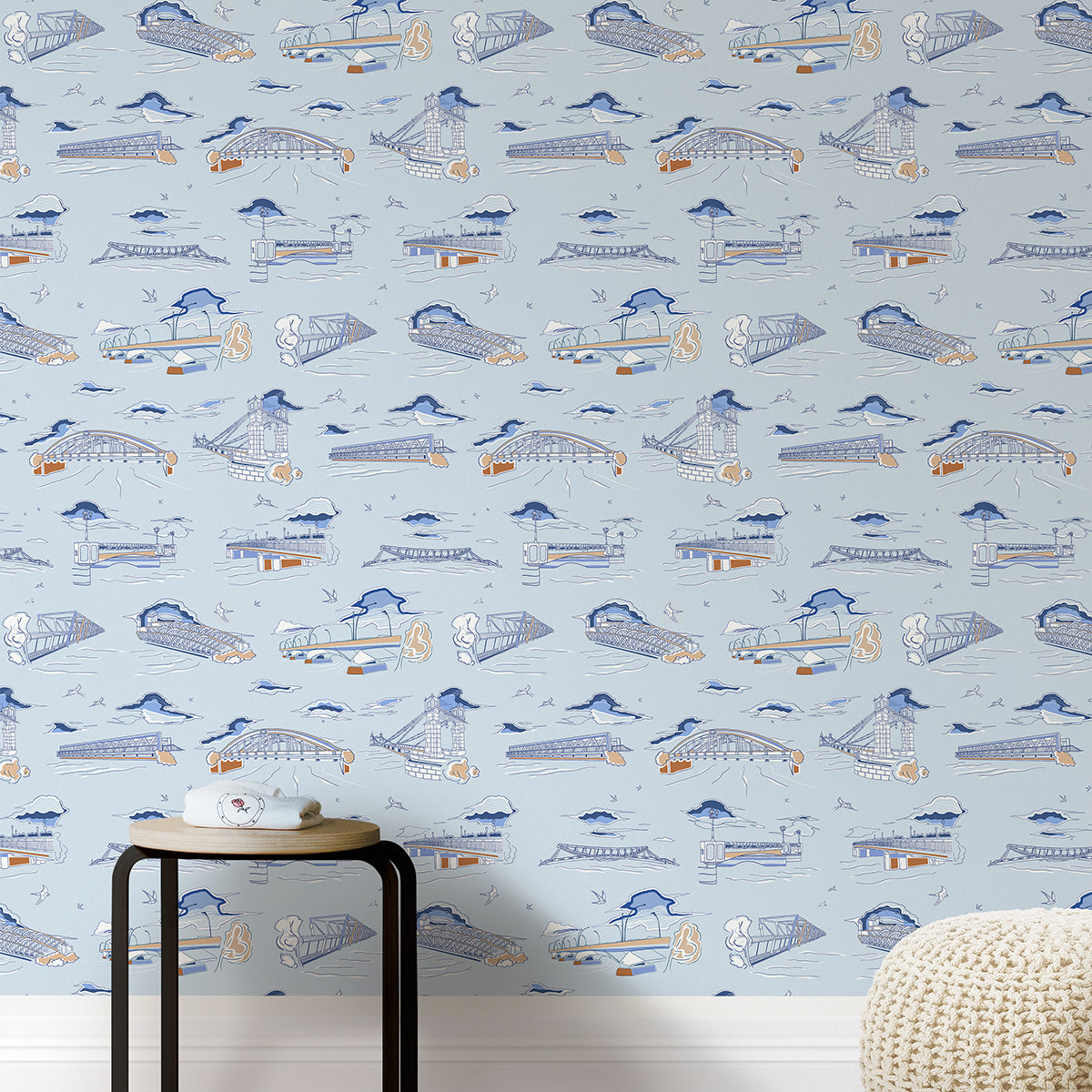 ‘SINGAPORE BRIDGES’ Wallpaper | Onlewo — Onlewo Pte Ltd