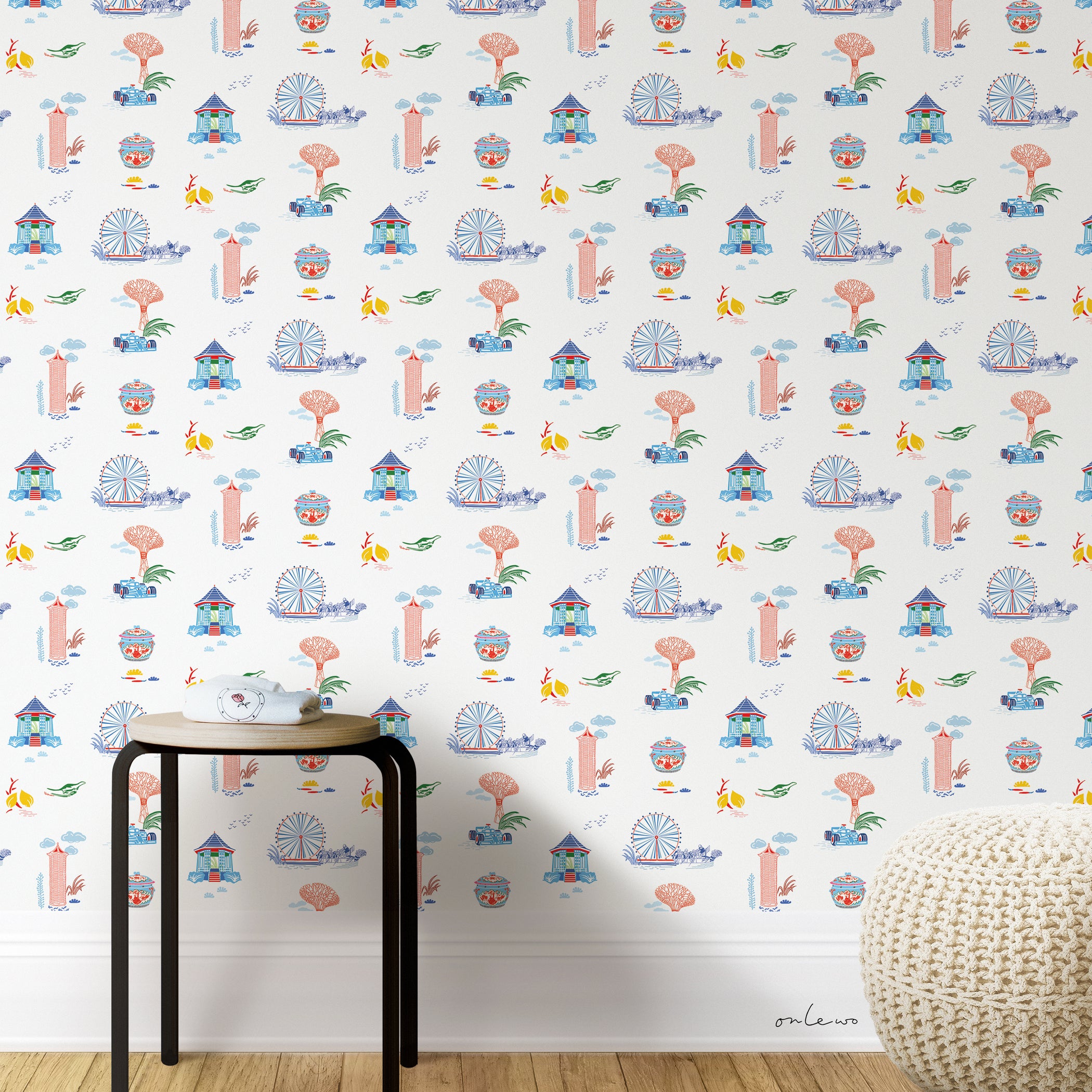 'DAZZLING SINGAPORE' Wallpaper | Onlewo — Onlewo Pte Ltd