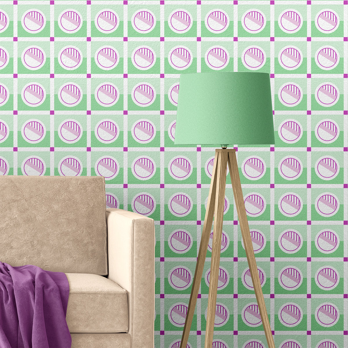 'SINGAPORE ORCHID' Wallpaper | Onlewo — Onlewo Pte Ltd